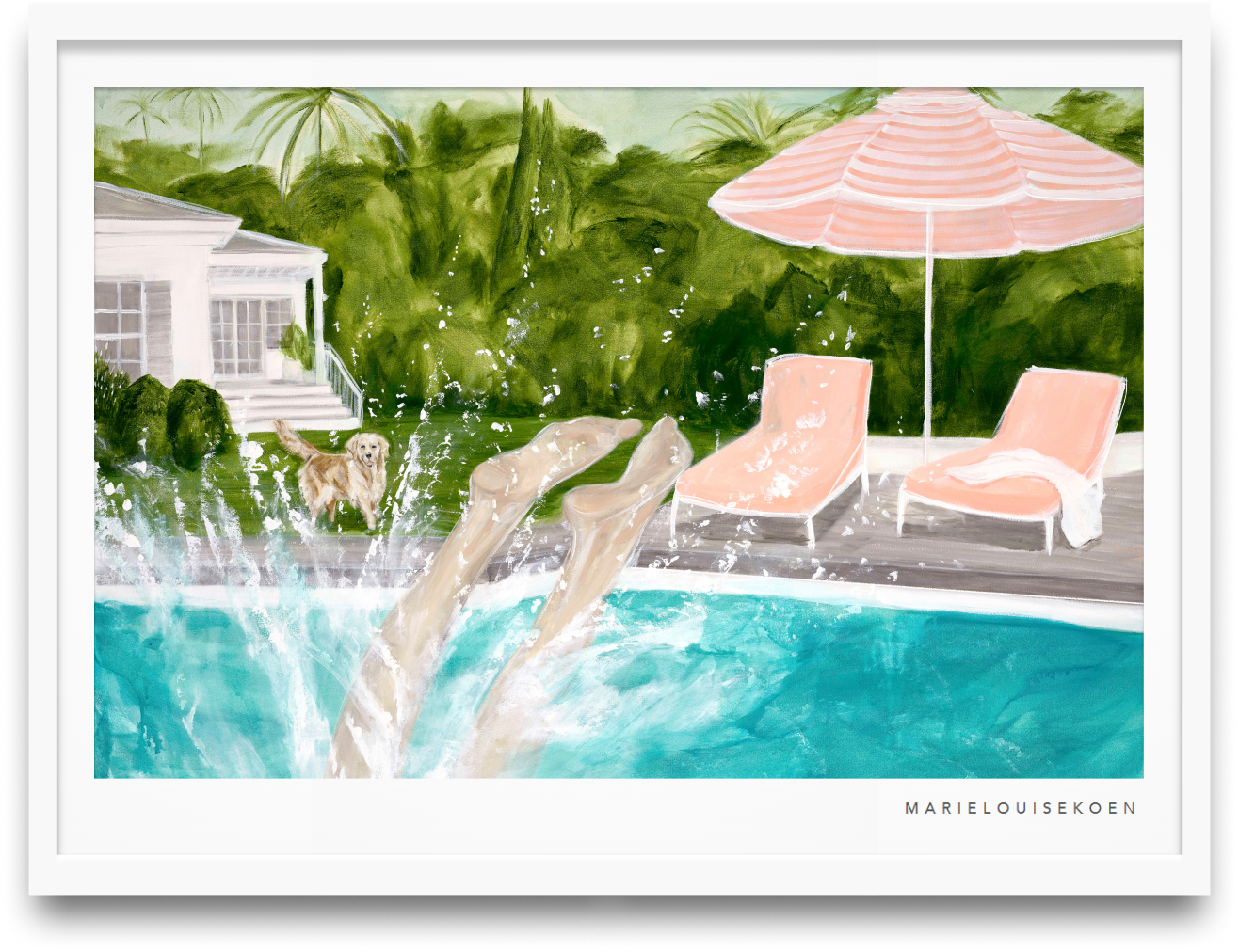 Pool Splash Landscape – M A R I E L O U I S E K O E N